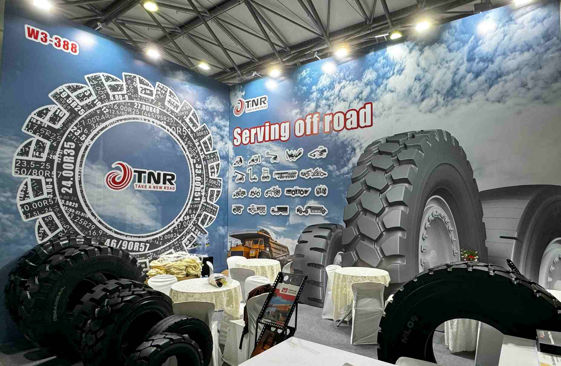 Innovative Tire Solutions Showcased at BAUMA 2024 | TNR International